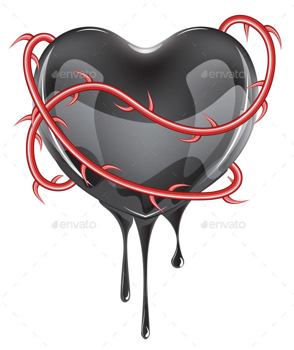 Bleeding Black Heart